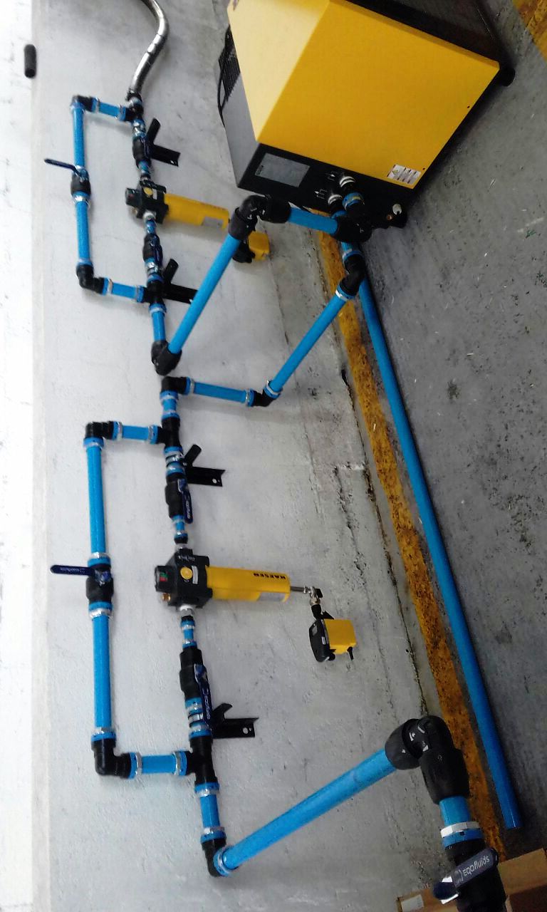 Instalación de máquinas Neumáticas